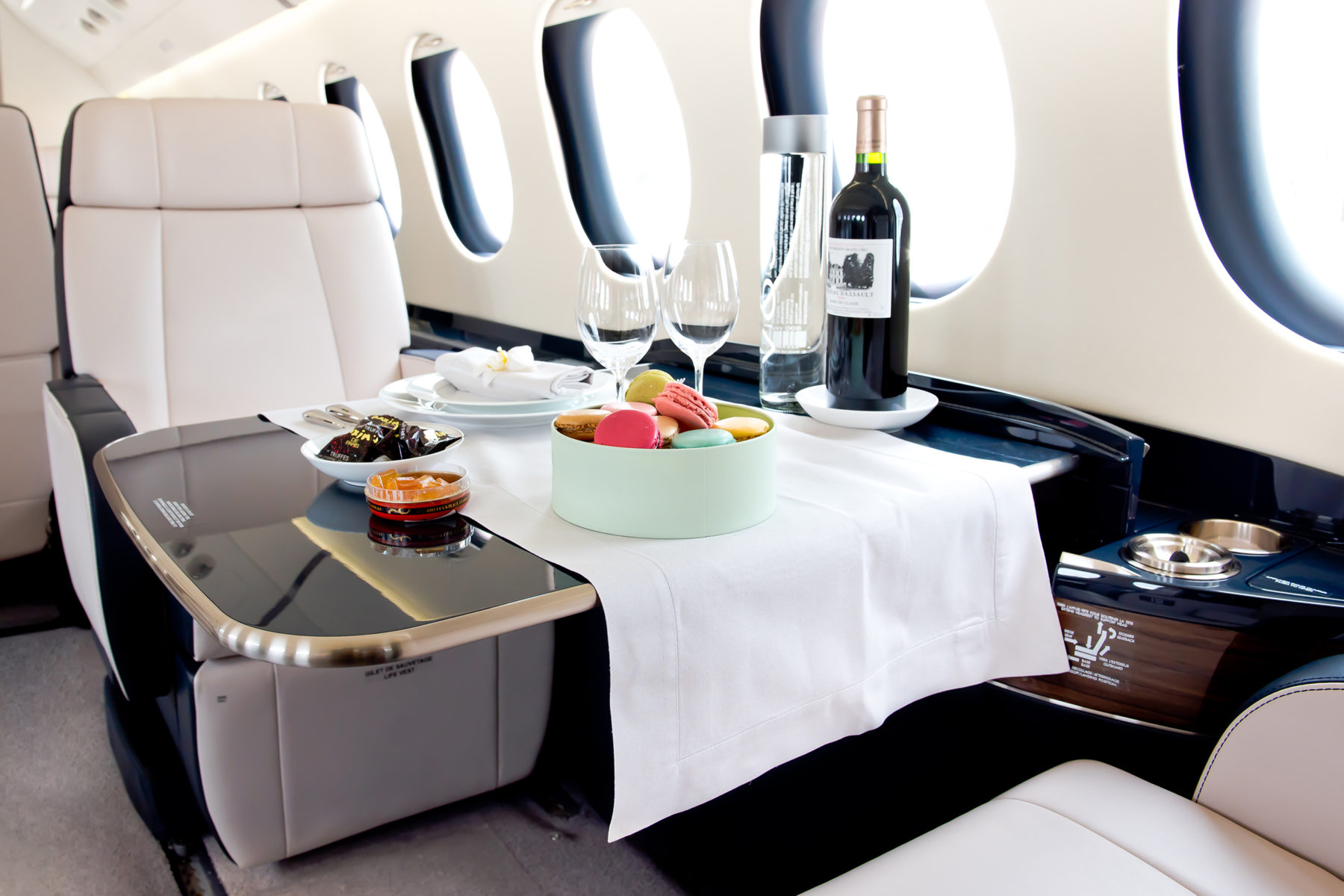 Private jet passengers more interested in safety than luxury