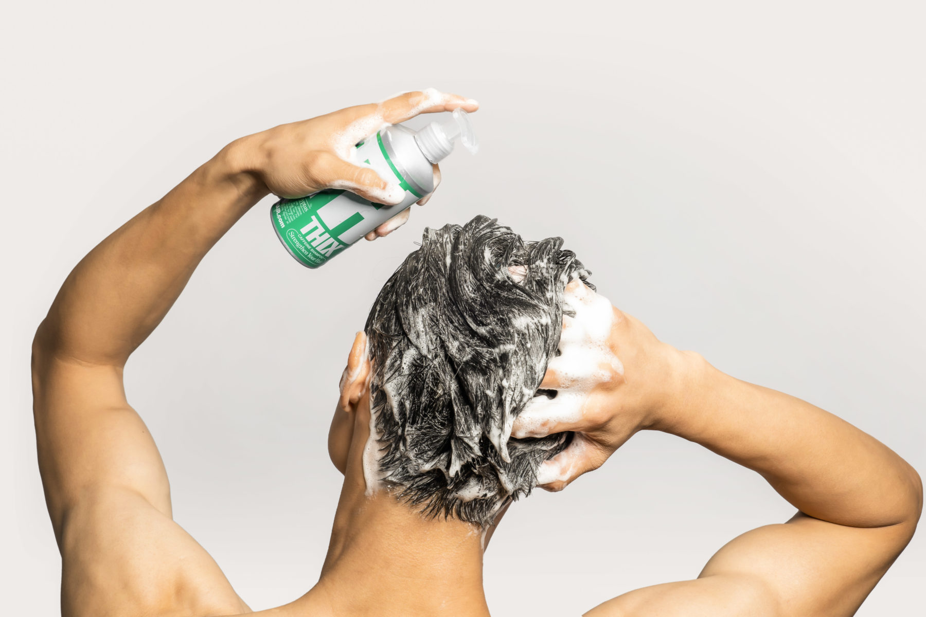 Want thicker hair for longer? Introducing THIX caffeine hair routine