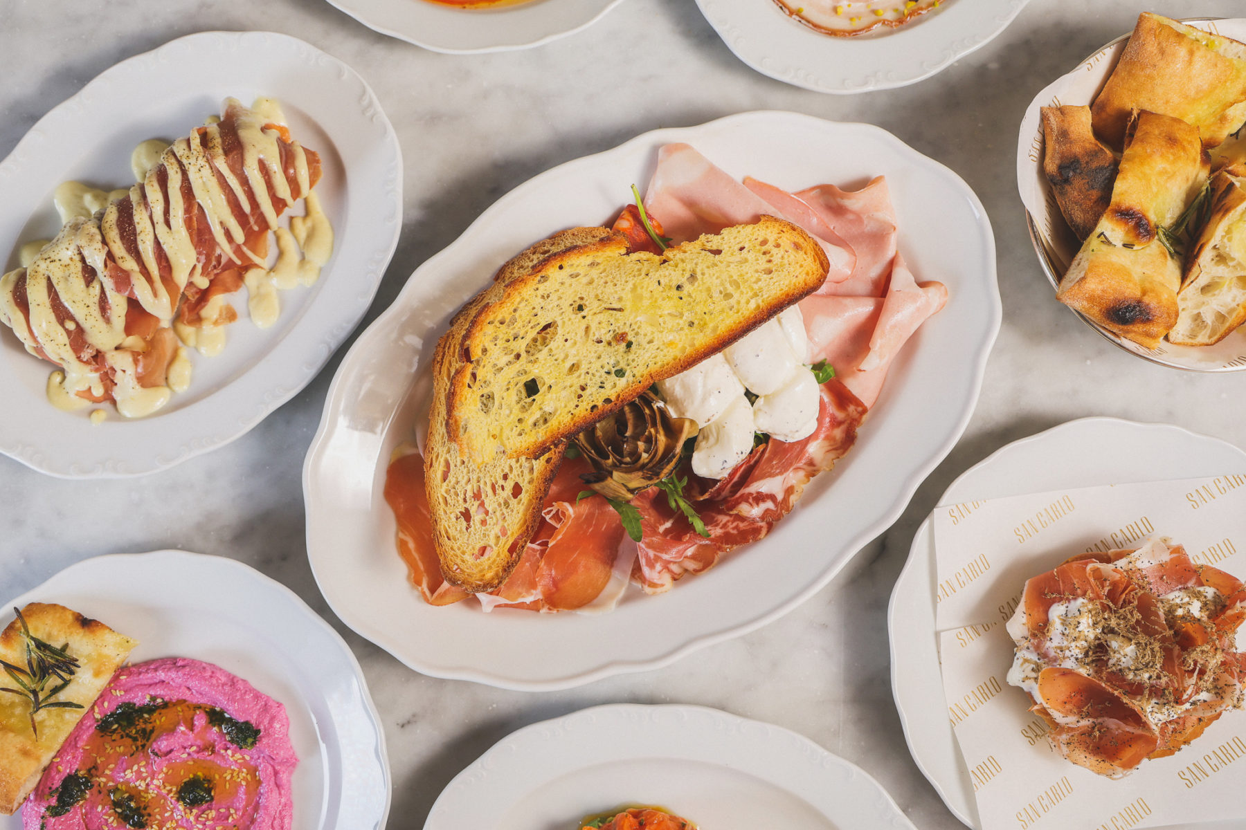 Italian restaurant San Carlo reveals new menu